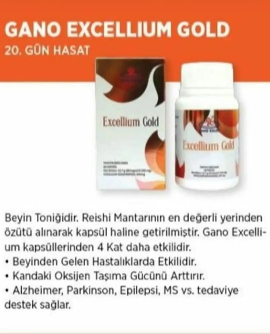 Gano Excellium Gold - Gano Excel Ürünleri ve Üyelik